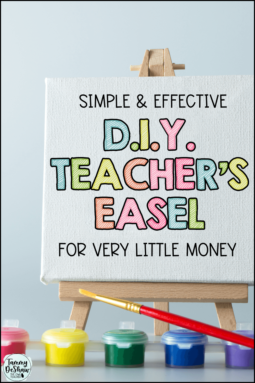 DIY Easel for Your Classroom: Simple & Effective! - The Owl Teacher by ...