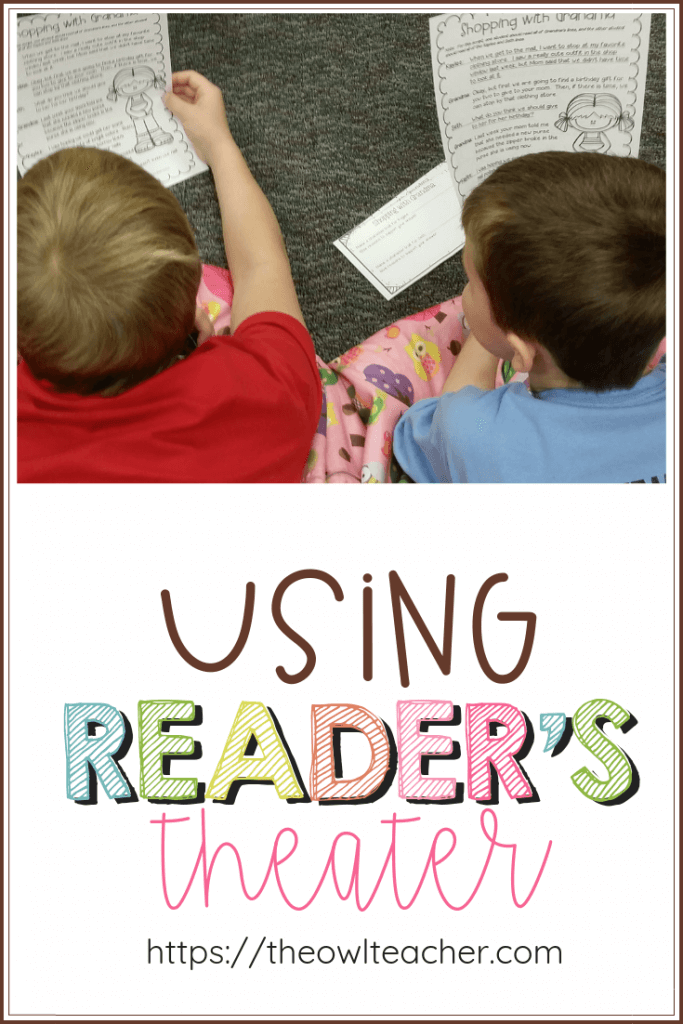 Tried It Tuesday: Using Reader's Theater - The Owl Teacher