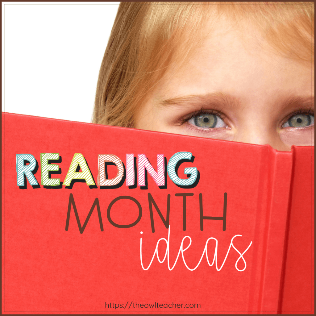 Reading Month Fun! - The Owl Teacher