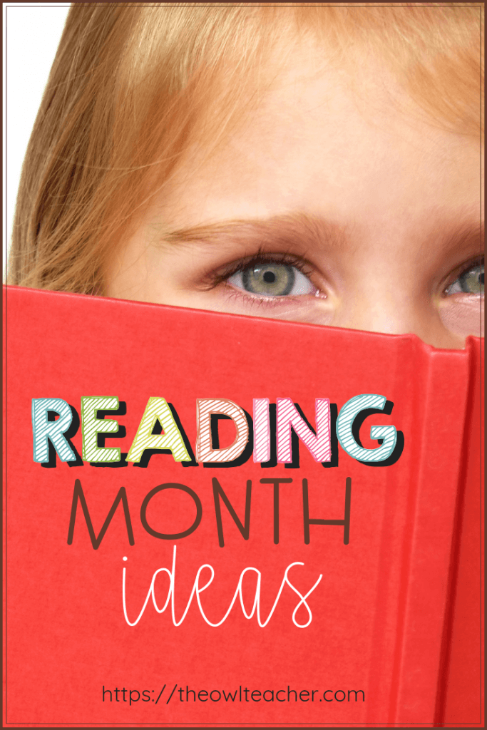 Reading Month Fun! - The Owl Teacher