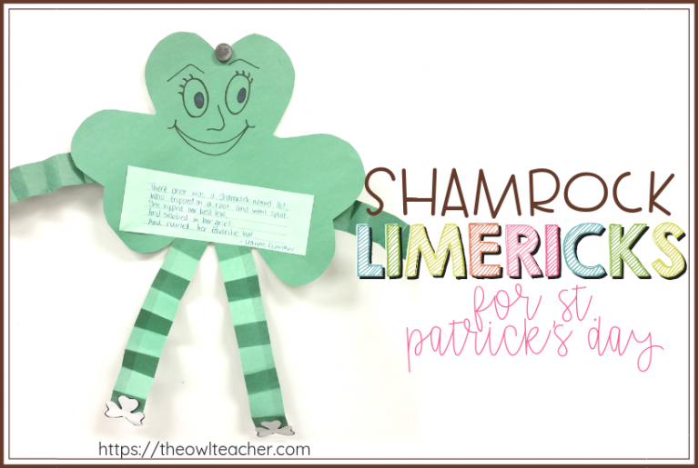 Shamrock Limericks | A St. Patrick's Day Activity - The Owl Teacher