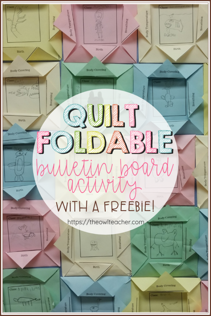 A Quilt with Class! - The Owl Teacher