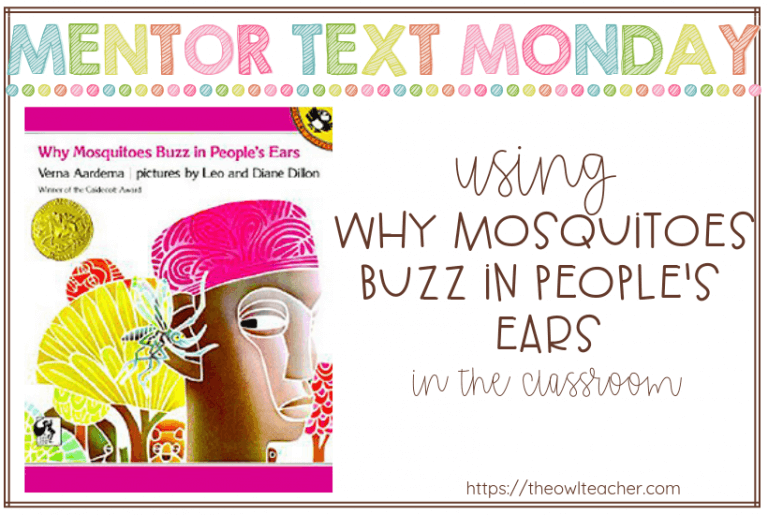 MTM: Why Mosquitoes Buzz in People's Ears - The Owl Teacher