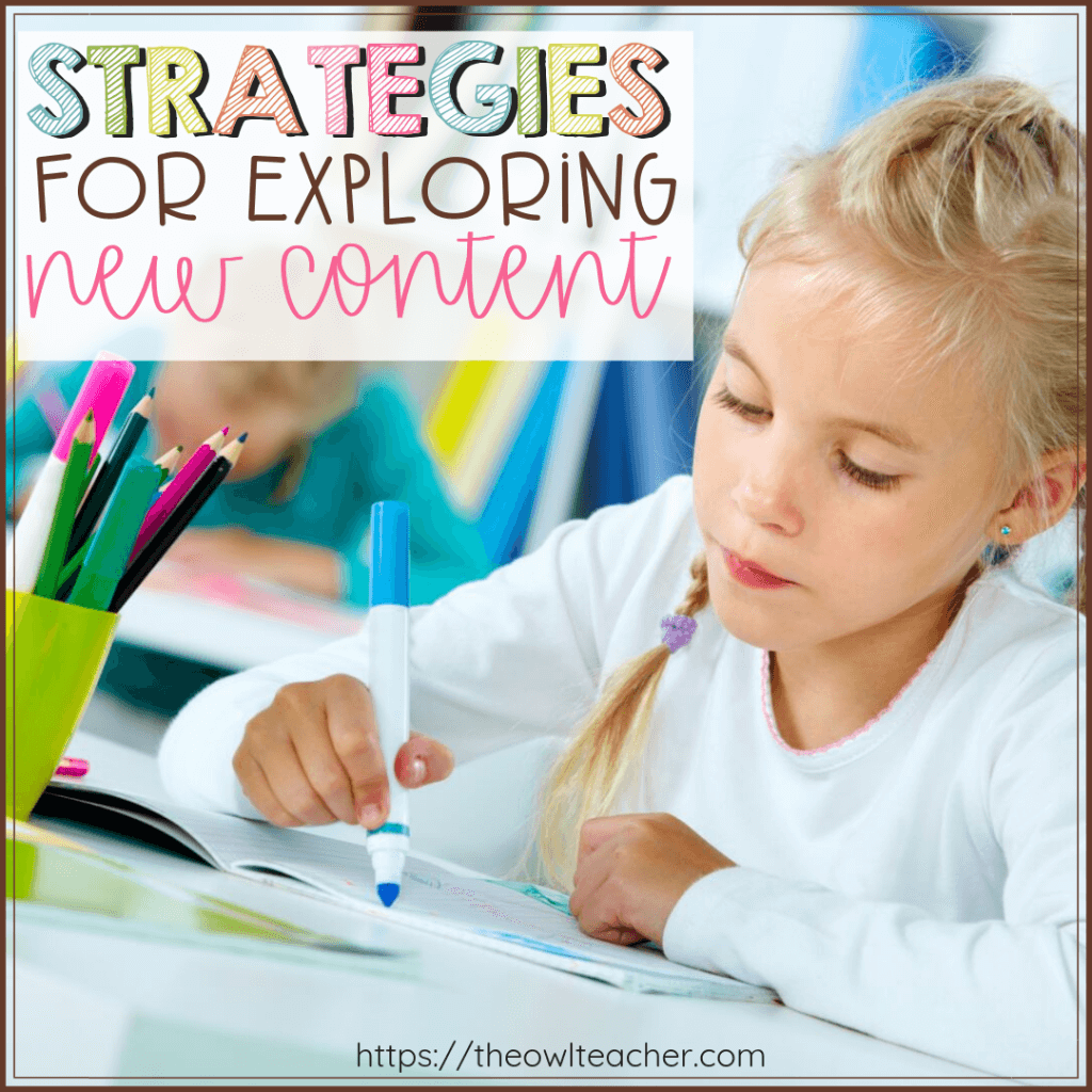Thinking Routines for Exploring New Content - The Owl Teacher