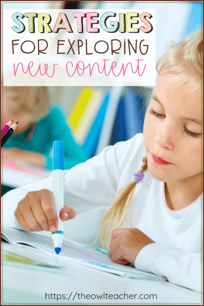 Thinking Routines for Exploring New Content - The Owl Teacher