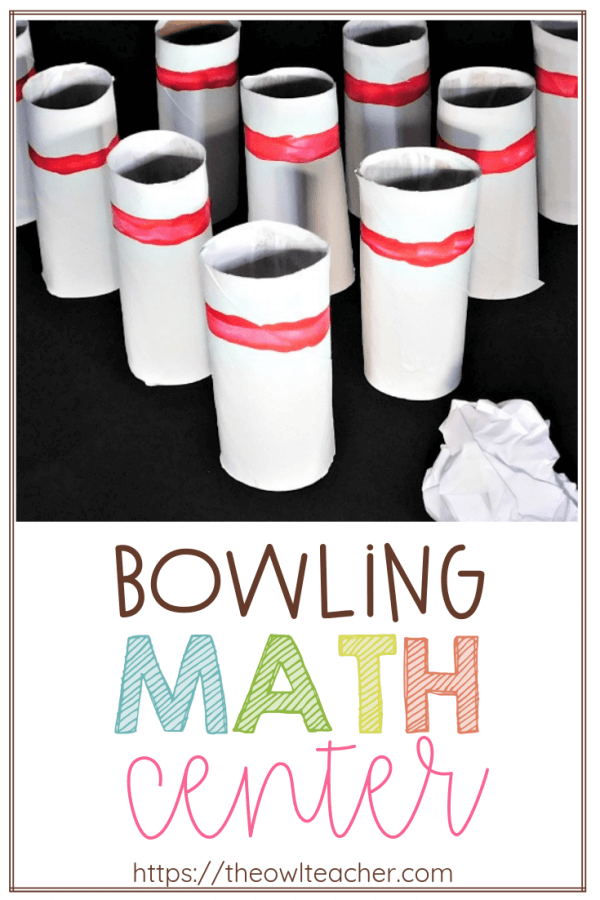 Bowling Math Centers - The Owl Teacher