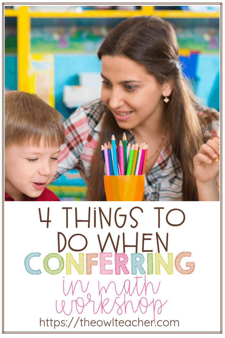 Easy Steps to Conferring In Math Workshop! - The Owl Teacher
