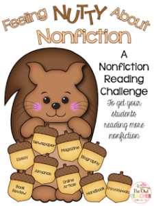 A Nonfiction Reading Challenge (And A Freebie!) - The Owl Teacher
