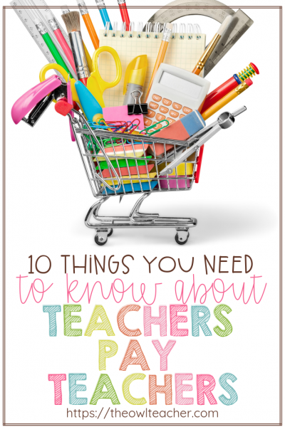 10 Things Teachers Need to Know about TpT - The Owl Teacher