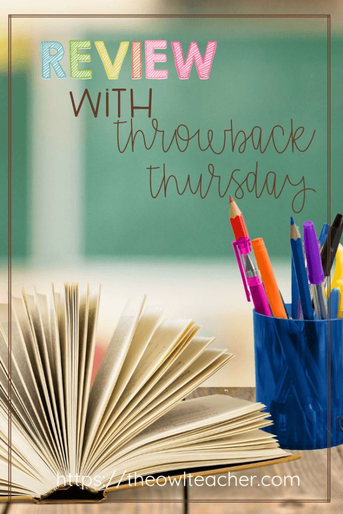 Review with Throwback Thursday - The Owl Teacher