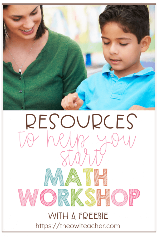 Resources to Teach Math Workshop - The Owl Teacher