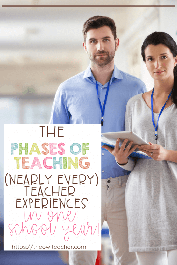 The Phases of Teaching Every Teacher Experiences - The Owl Teacher