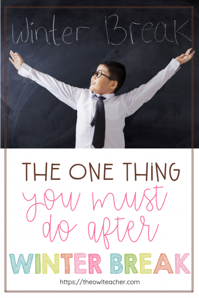 Review the Rules and Procedures After Winter Break - The Owl Teacher