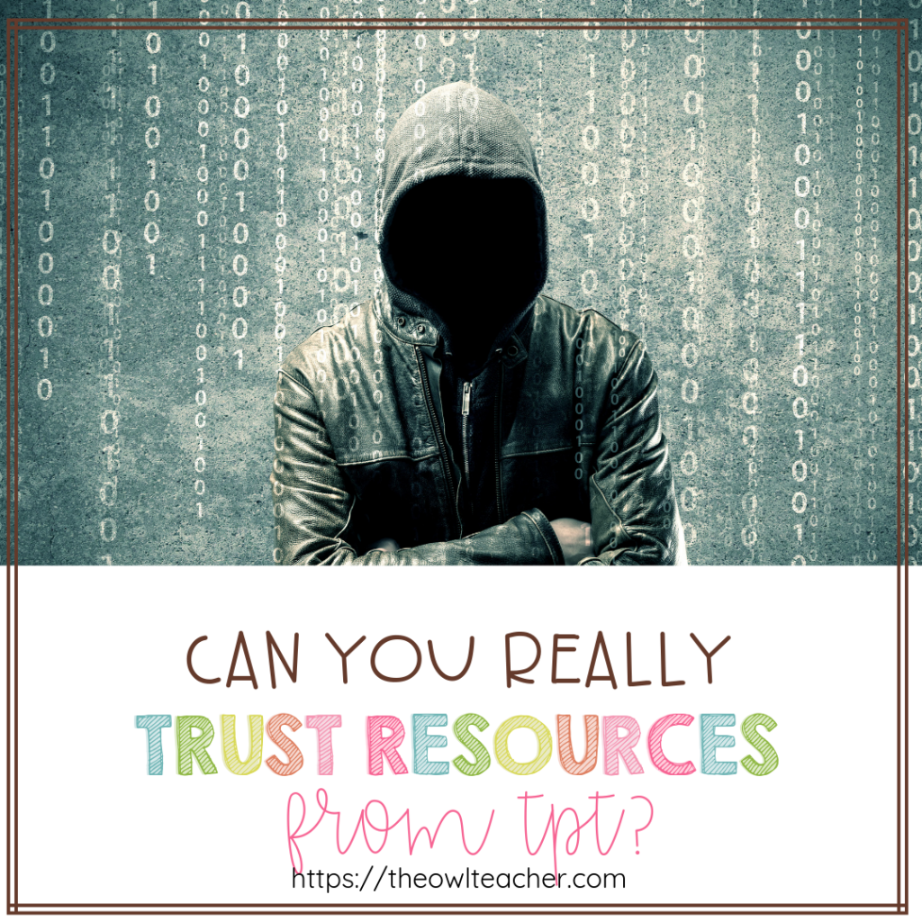 Can You Trust Resources From TpT? - The Owl Teacher