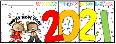 New Years Resolution and Goals Flip Book (Updated Yearly) - The Owl Teacher