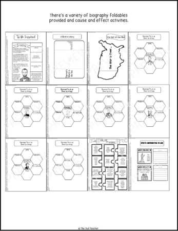 Civil War Interactive Notebook - The Owl Teacher