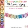 Growth Mindset Classroom Decor BUNDLE {EDITABLE SET} - The Owl Teacher