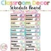 Growth Mindset Classroom Schedule Cards - The Owl Teacher
