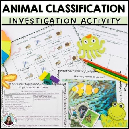 Vertebrate and Invertebrate Classification Unit - The Owl Teacher