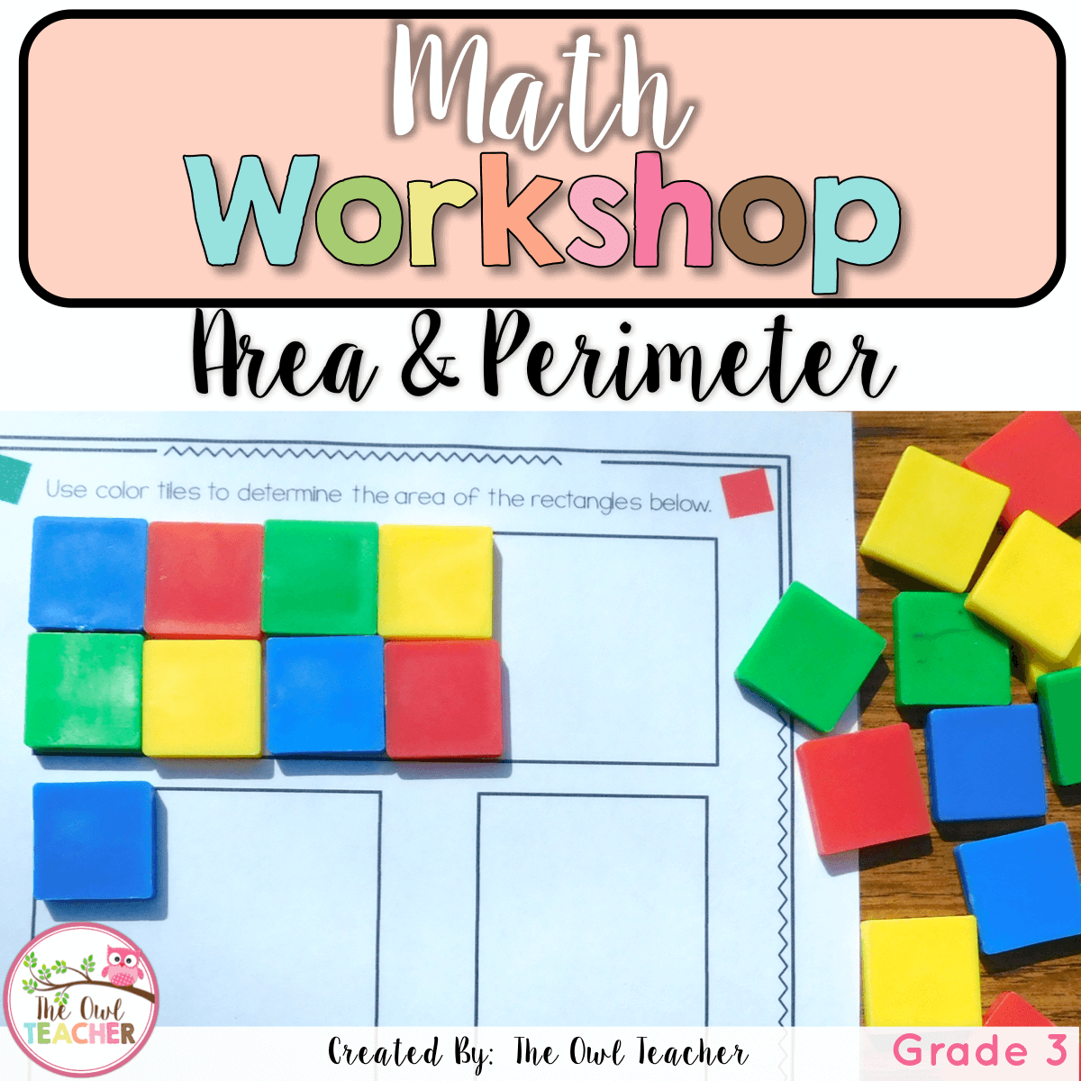 Perimeter and Area Unit for Math Workshop - The Owl Teacher