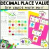 Decimal Place Value Rounding 5th Grade Math Workshop Lesson Plan Unit ...