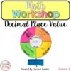 Decimal Place Value Math Workshop Lesson Plan Unit - The Owl Teacher