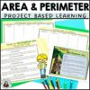 Ecosystem Area & Perimeter Project | Project Based Learning Geometry ...