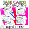 Force and Motion Task Cards - The Owl Teacher
