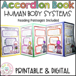 Human Body Systems Activity | Foldable Booklet Printable & Digital ...
