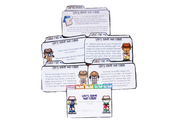 Problem Solving Unit for Math Workshop - The Owl Teacher