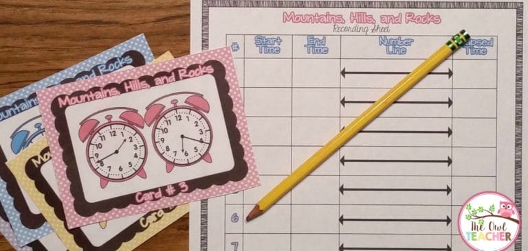 Elapsed Time Activities, Worksheets, & Lesson Plans: Guided Math ...