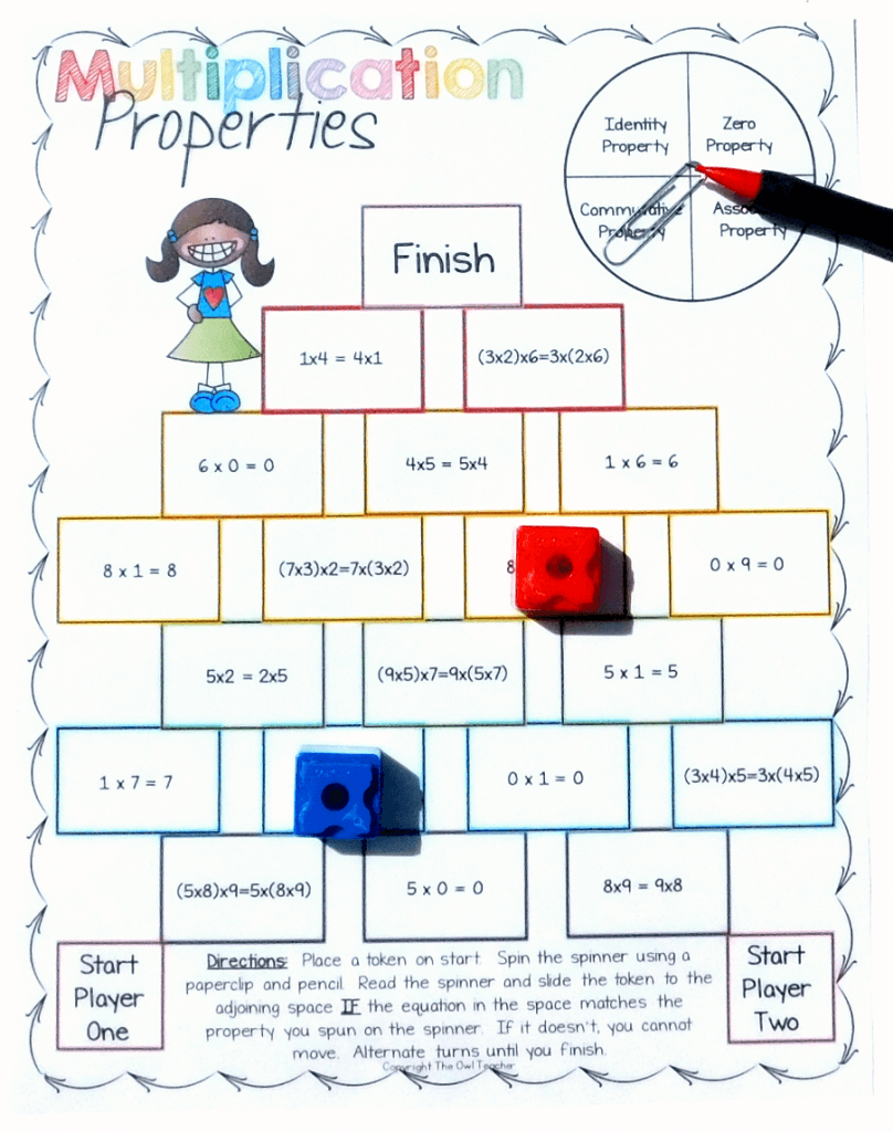 Multiplication Facts Fluency Practice Math Strategies - The Owl Teacher