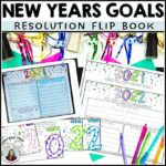 New Years Resolution and Goals Flip Book (Updated Yearly) - The Owl Teacher