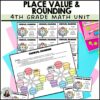Place Value and Rounding Math Workshop Unit for 4th grade - The Owl Teacher