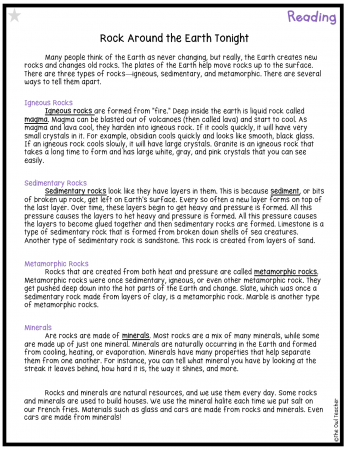 Rocks & Minerals Investigation Booklet Printable & Digital - The Owl ...