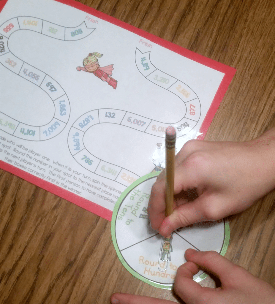 Place Value and Rounding Math Unit 3rd Grade Hands-On Lessons & Games ...