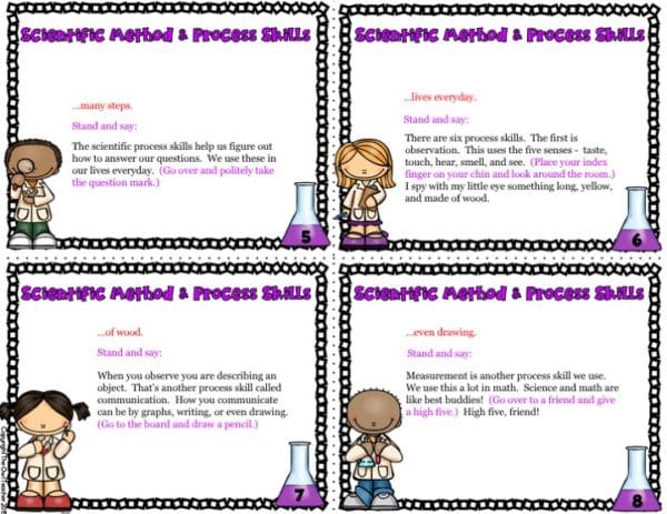 Scientific Method and Process Skills Causation Cards - The Owl Teacher