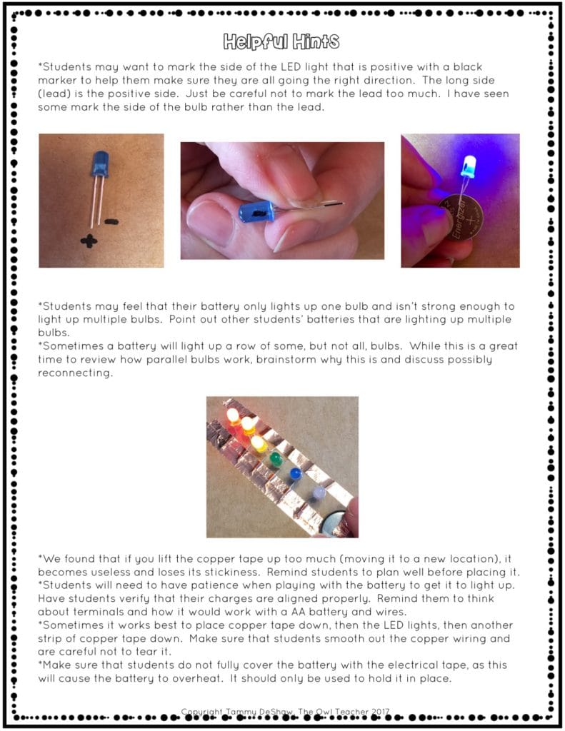 Electricity STEM Challenge (Series Circuits and Parallel Circuits ...