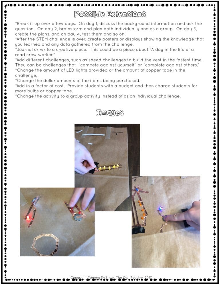 Electricity STEM Challenge (Series Circuits and Parallel Circuits ...