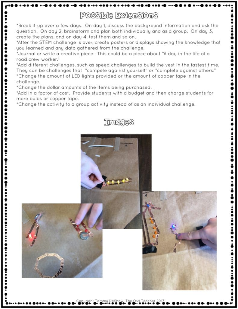 Electricity STEM Challenge (Series Circuits and Parallel Circuits ...