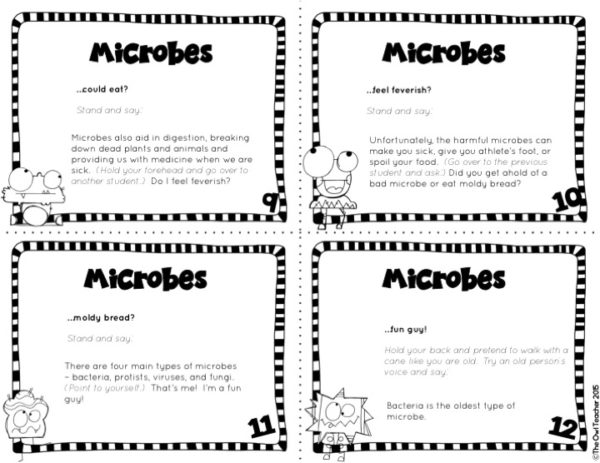 Microbes Causation Cards - The Owl Teacher
