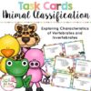 Animal Classification (Vertebrate/Invertebrate) Bundle - The Owl Teacher