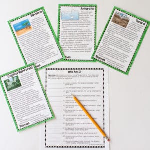 Ecosystems Scavenger Hunt Printable & Digital (Google) - The Owl Teacher
