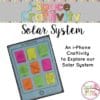 Solar System Craftivity (iSpace) - The Owl Teacher