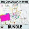 3rd Grade Math Workshop Bundle - The Owl Teacher