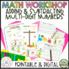Addition and Subtraction of Large, Multi-digit Numbers Guided Math ...