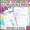Multiplication and Division Guided Math Workshop - The Owl Teacher
