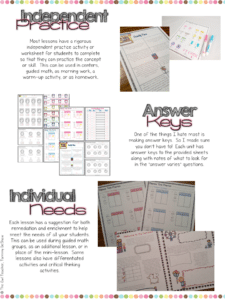 3rd Grade Math Workshop Bundle - The Owl Teacher