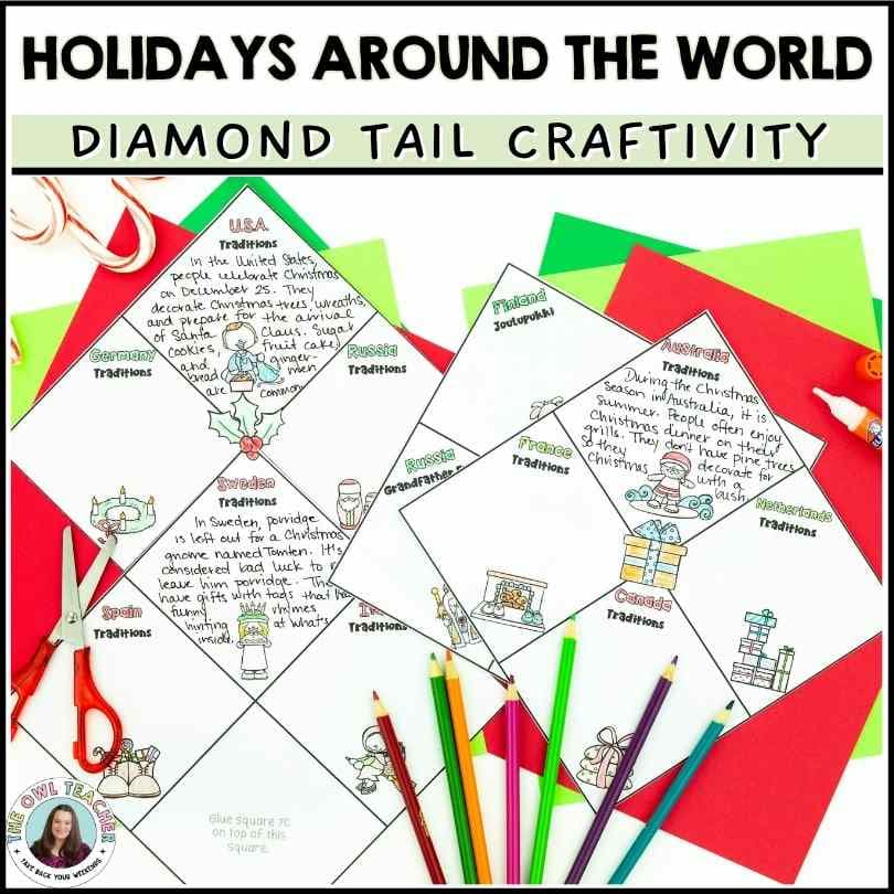 Ideas for Teaching Holidays Around the World - The Owl Teacher