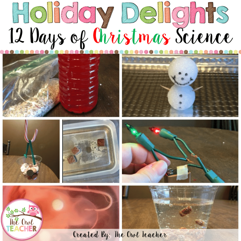 Christmas Science Experiments and Activities - The Owl Teacher